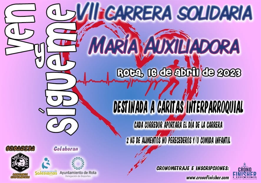 VII Carrera Solidaria María Auxiliadora 2023 | Colegio Ntra.Sra ...